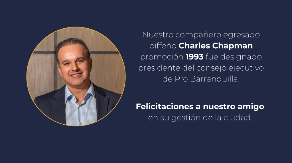Felicitaciones a nuestro amigo Charles Chapman – ASOBIFFI